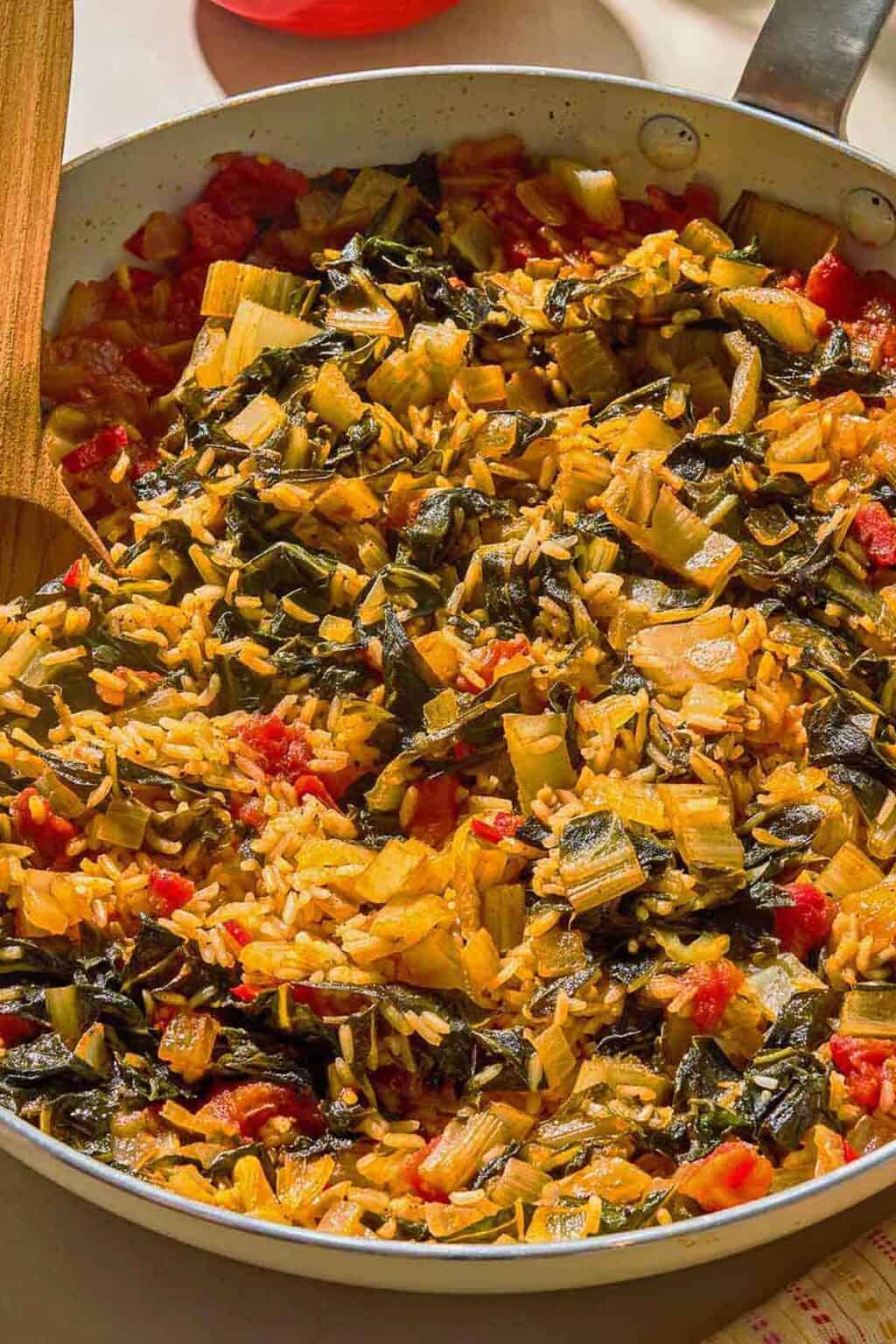 Turkish Swiss Chard Recipe (Zeytinyağlı Pazı)