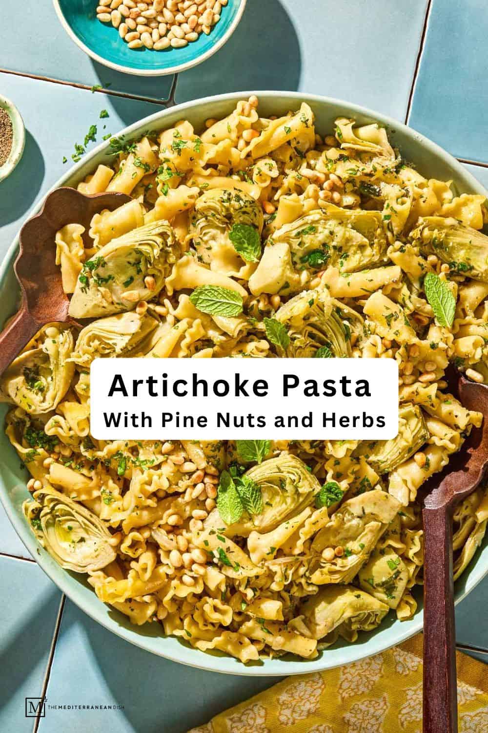 Artichoke Pasta (Pasta ai Carcofi) - The Mediterranean Dish