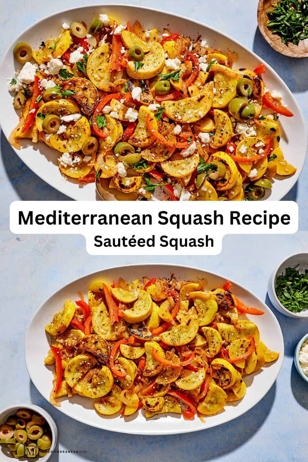 Sauteed Summer Squash (Mediterranean Style!) - The Mediterranean Dish