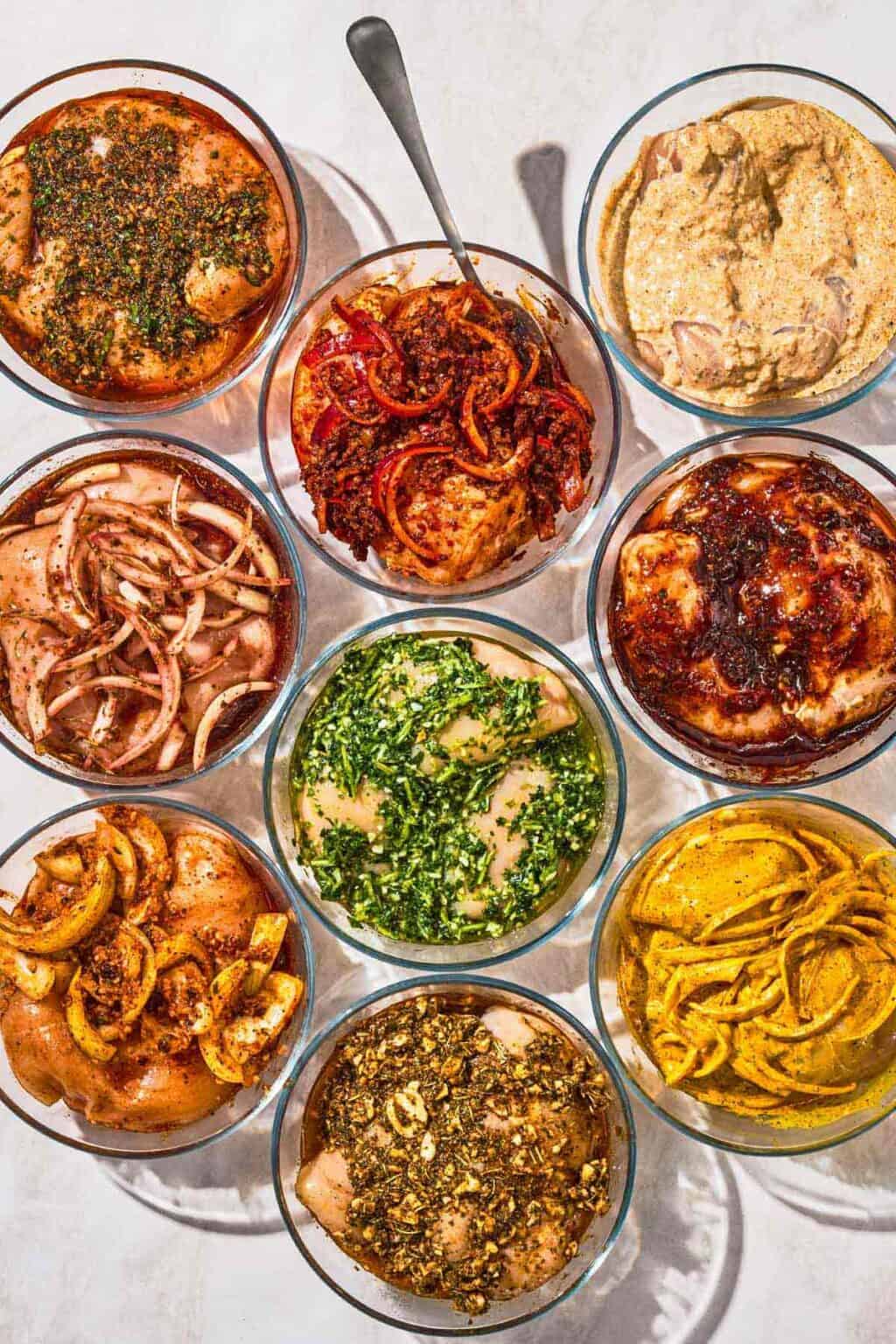 9 Easy Chicken Marinade Recipes with Big Mediterranean Flavors